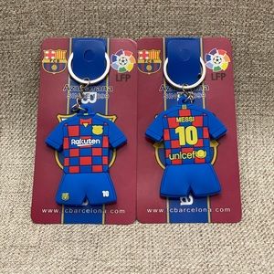 Barcelona F.C. | Accessories | Fc Barcelona Rakuten Rubber Keychain ...